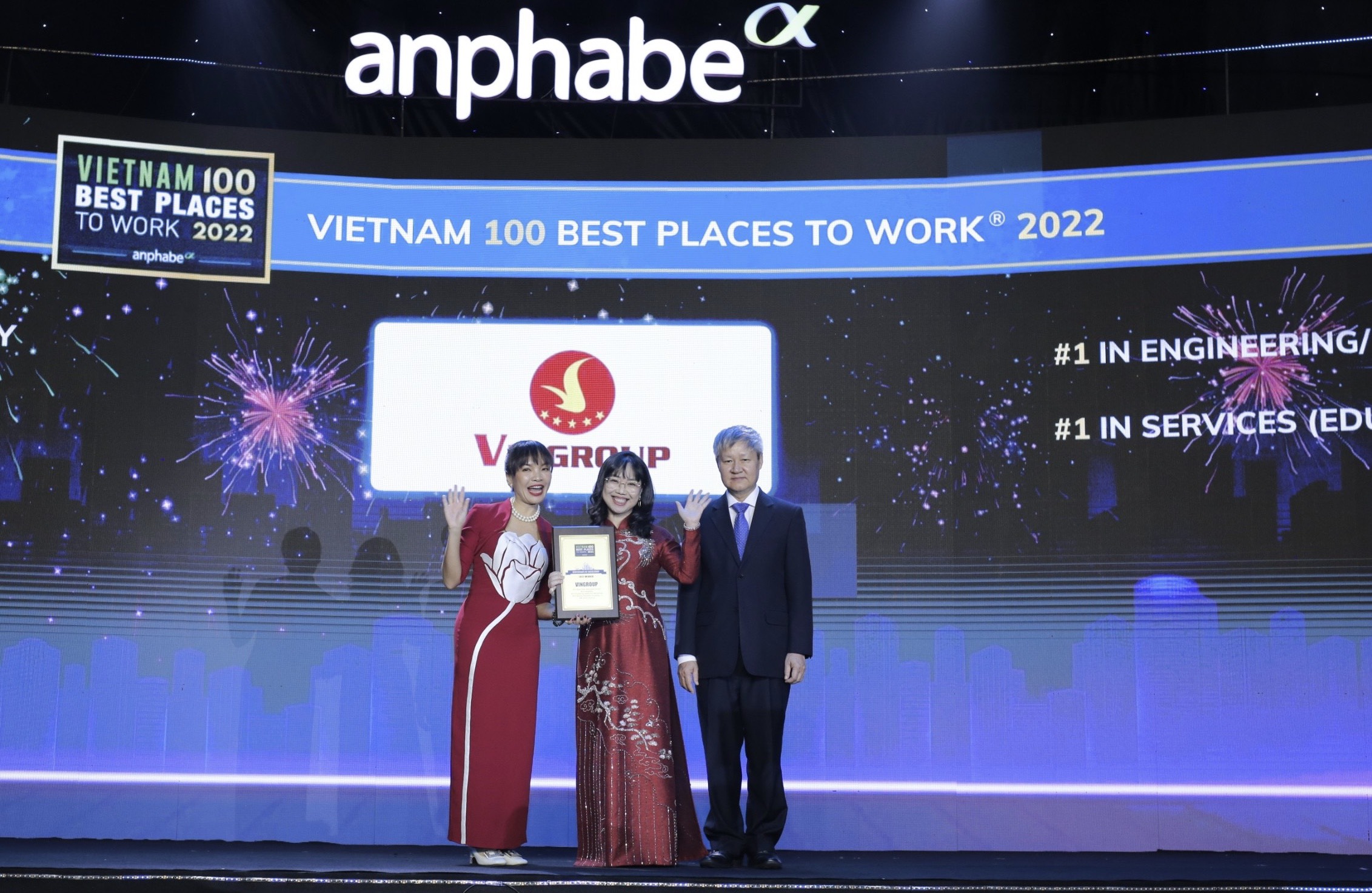 VINGROUP THUỘC TOP 10 NƠI LÀM VIỆC TỐT NHẤT VIỆT NAM - Tập đoàn Vingroup