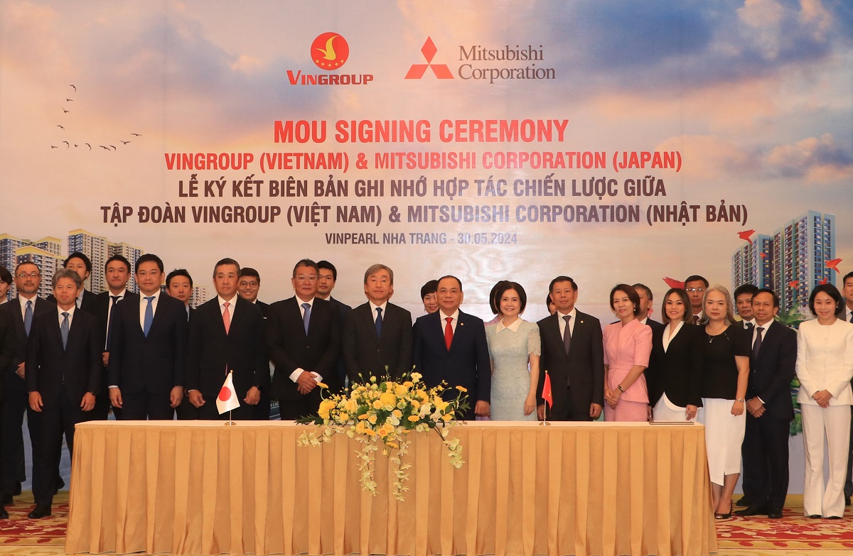 VINGROUP AND MITSUBISHI CORPORATION SIGN A MEMORANDUM OF UNDERSTANDING ...