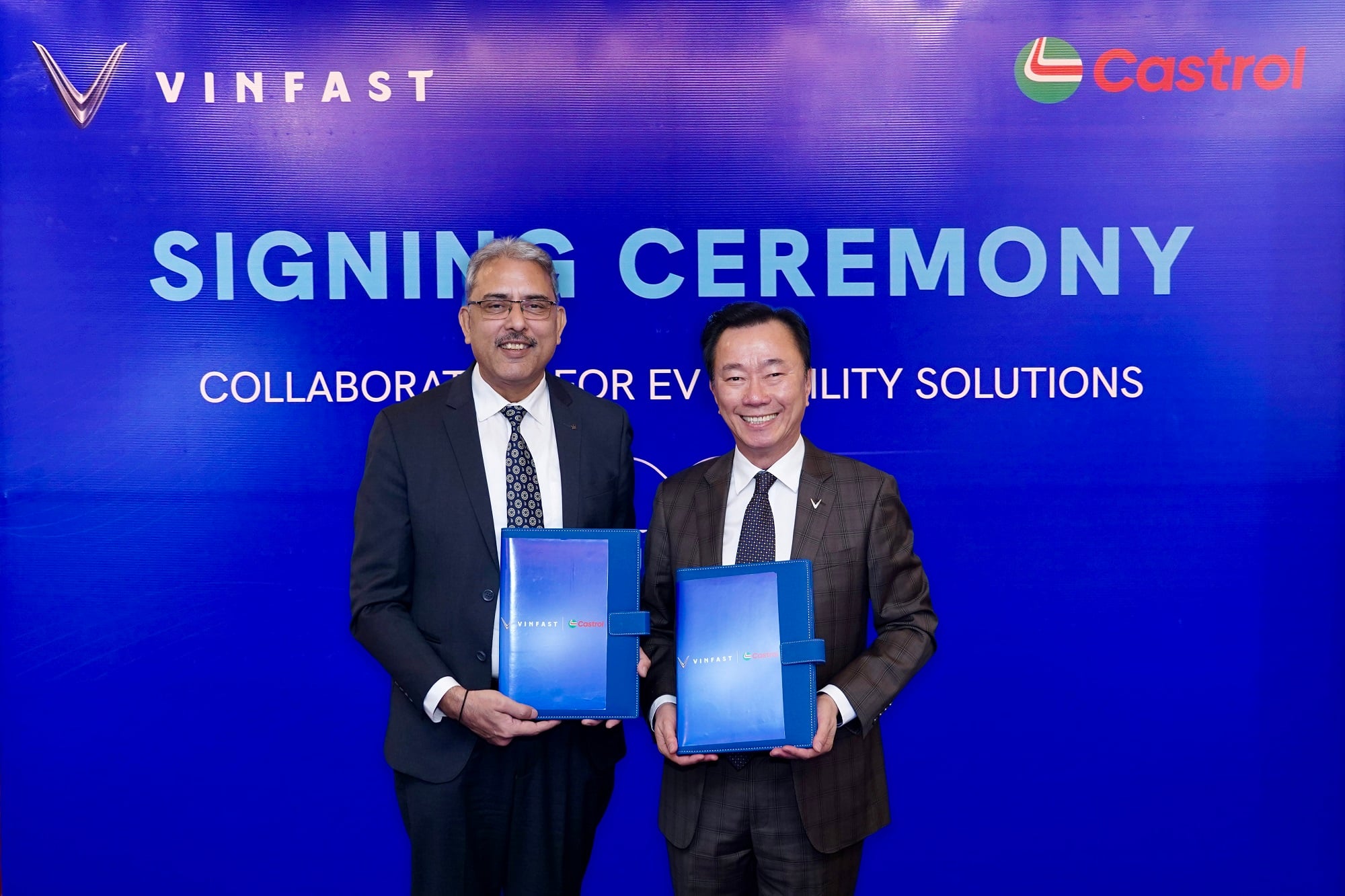 VinFast India Signs MoU With Castrol India To Strengthen EV After-sales ...