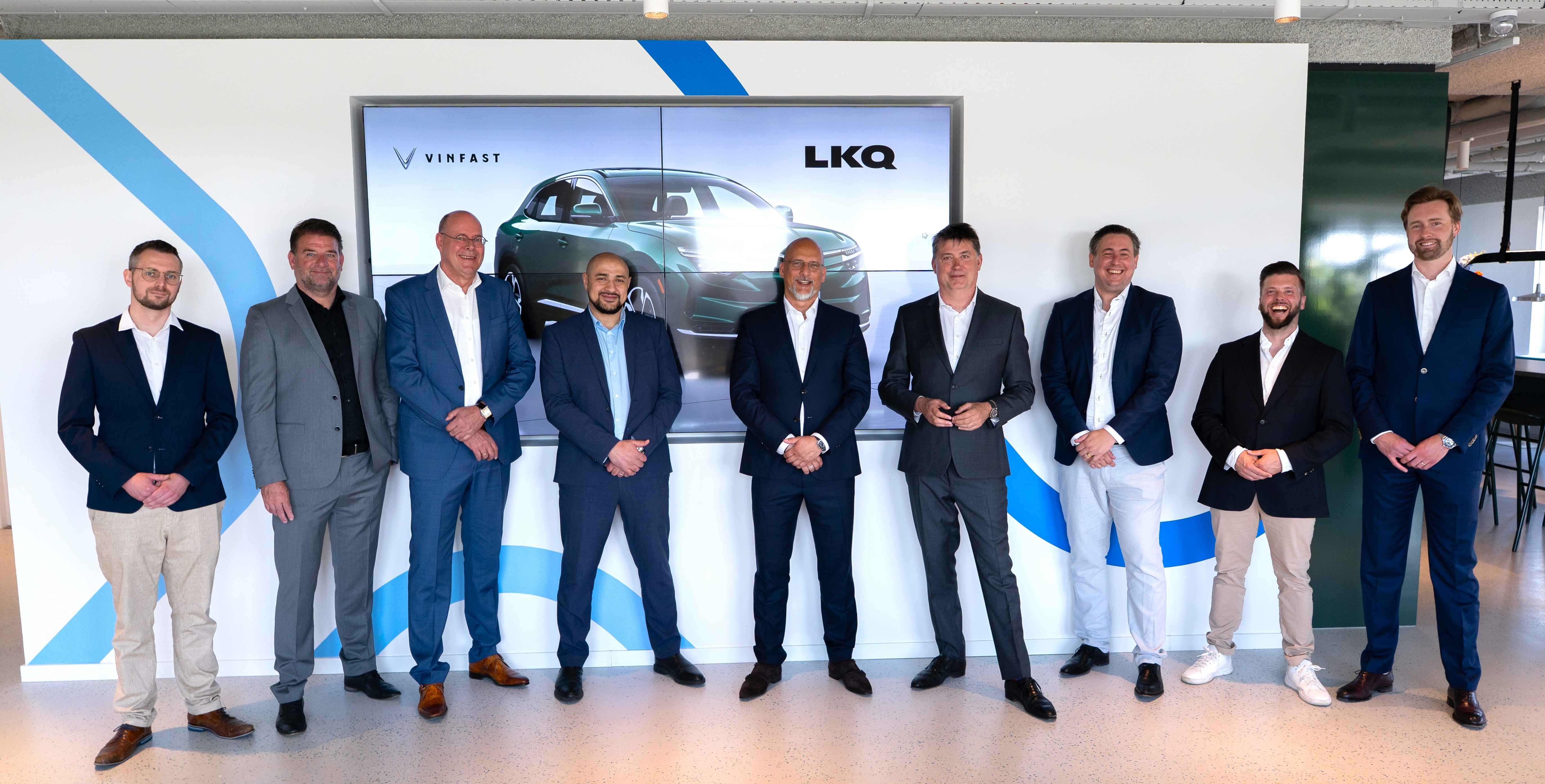VINFAST VÀ LKQ NETHERLANDS CÔNG BỐ HỢP TÁC CHIẾN LƯỢC VỀ MẠNG LƯỚI DỊCH ...