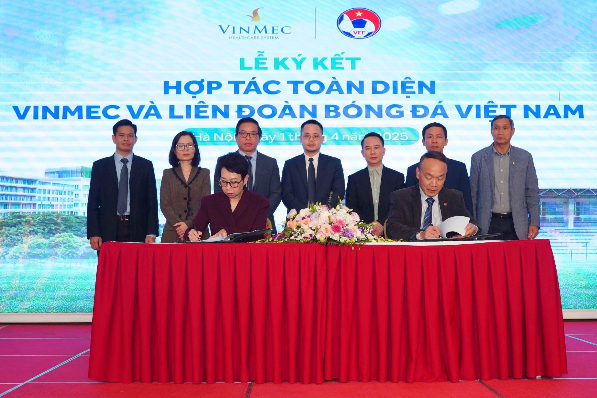 VINMEC VÀ VFF HỢP TÁC CHIẾN LƯỢC NÂNG CAO CHẤT LƯỢNG Y HỌC THỂ THAO - Tập đoàn Vingroup