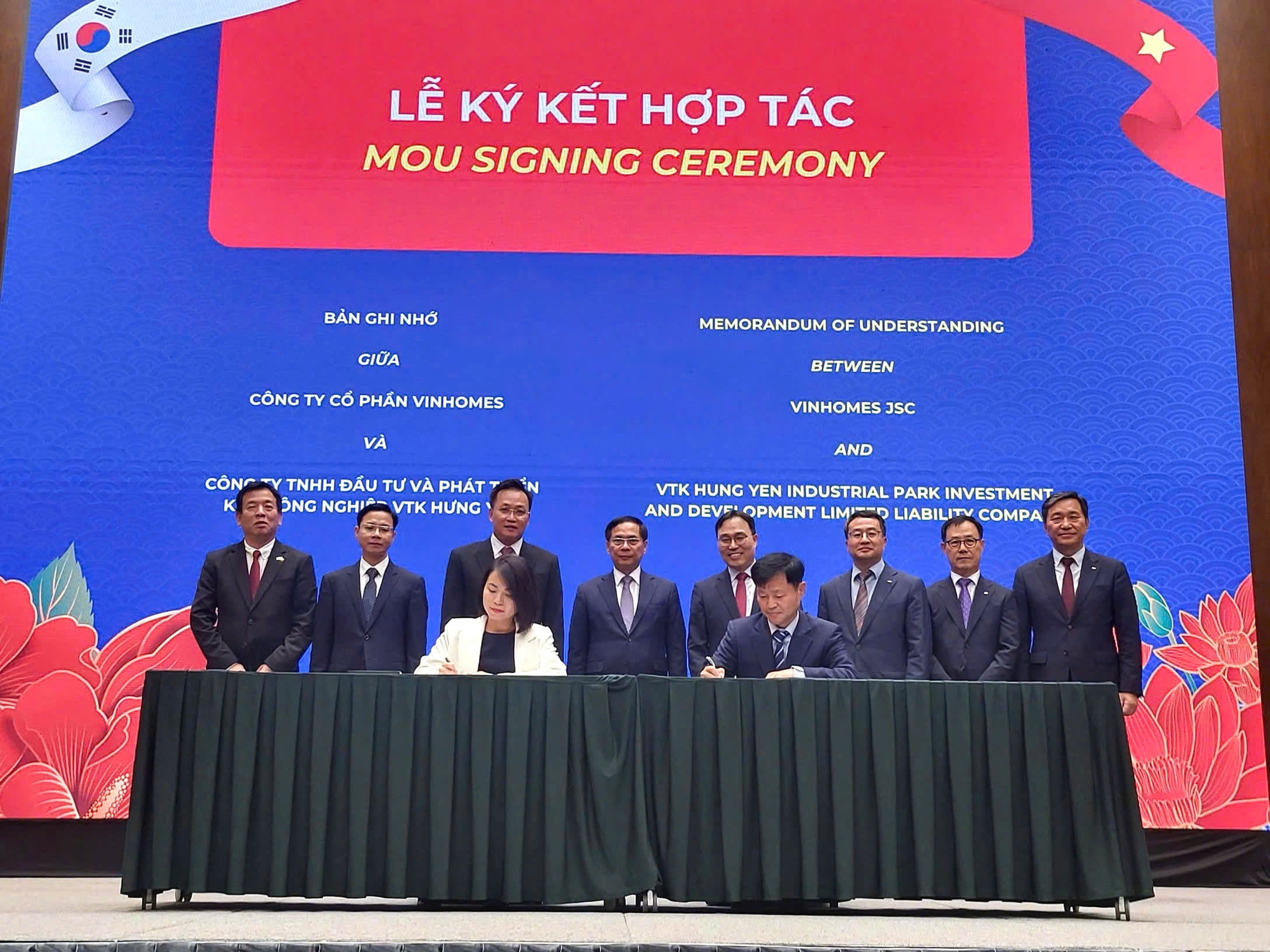 VINHOMES HỢP TÁC CHIẾN LƯỢC VỚI VTK, CHUNG TAY KIẾN TẠO CỘNG ĐỒNG HÀN ...