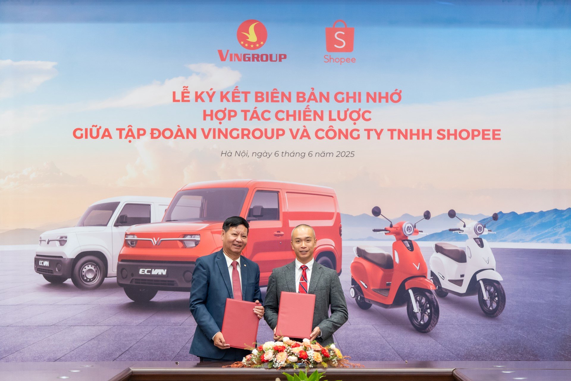 VINGROUP VÀ SHOPEE HỢP TÁC CHIẾN LƯỢC PHÁT TRIỂN HẠ TẦNG THƯƠNG MẠI ĐIỆN TỬ GẮN VỚI PHÁT TRIỂN ...